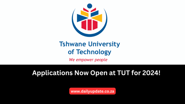 Applications Now Open at TUT for 2024! - daily update