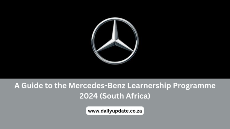 A Guide to the Mercedes-Benz Learnership Programme 2024 (South Africa)