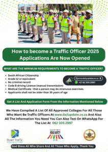 Traffic Officer Learnerships 2025 in South Africa: Opportunities ...
