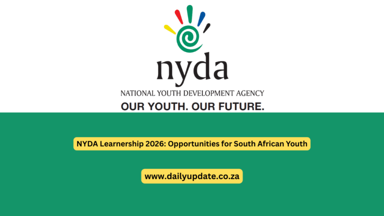 NYDA Learnership 2026: Opportunities for South African Youth - daily update