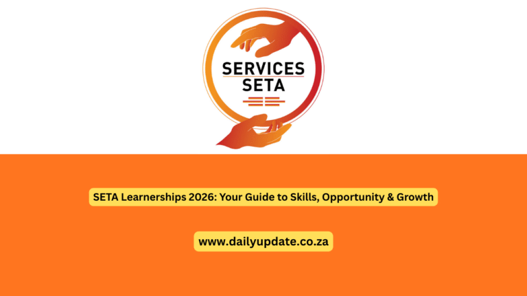 SETA Learnerships 2026: Your Guide to Skills, Opportunity & Growth - daily update