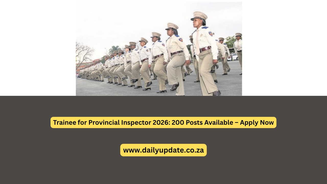 Trainee for Provincial Inspector 2026: 200 Posts Available – Apply Now ...