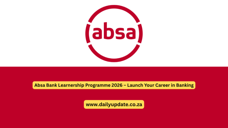 Absa Bank Learnership Programme 2026 – Launch Your Career in Banking ...