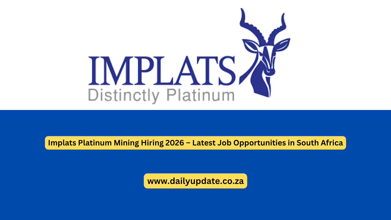 Implats Platinum Mining Hiring 2026 – Latest Job Opportunities in South ...