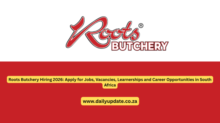 Roots Butchery Hiring 2026: Apply for Jobs, Vacancies, Learnerships and ...